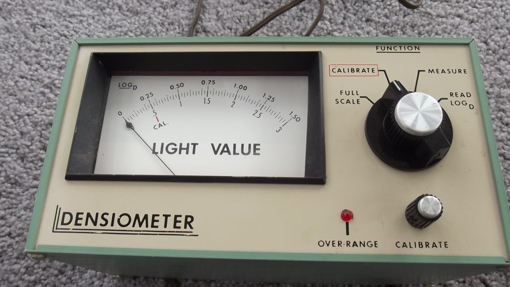 Vintage Densiometer Light Value Unit - D & J's Antiques and Things