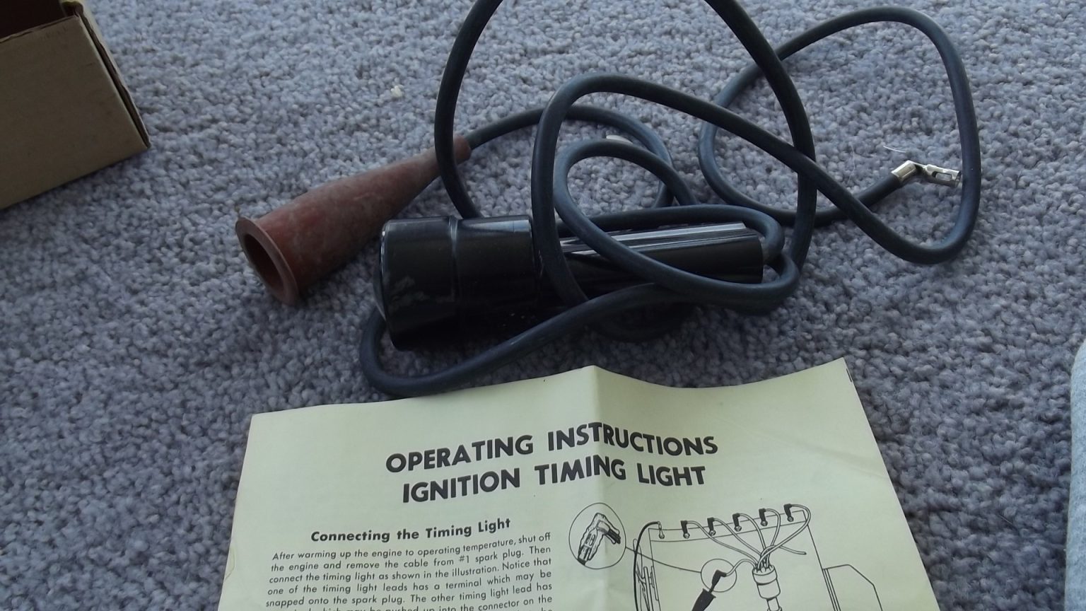 Vintage Sears Timing & Ignition Light - D & J's Antiques and Things